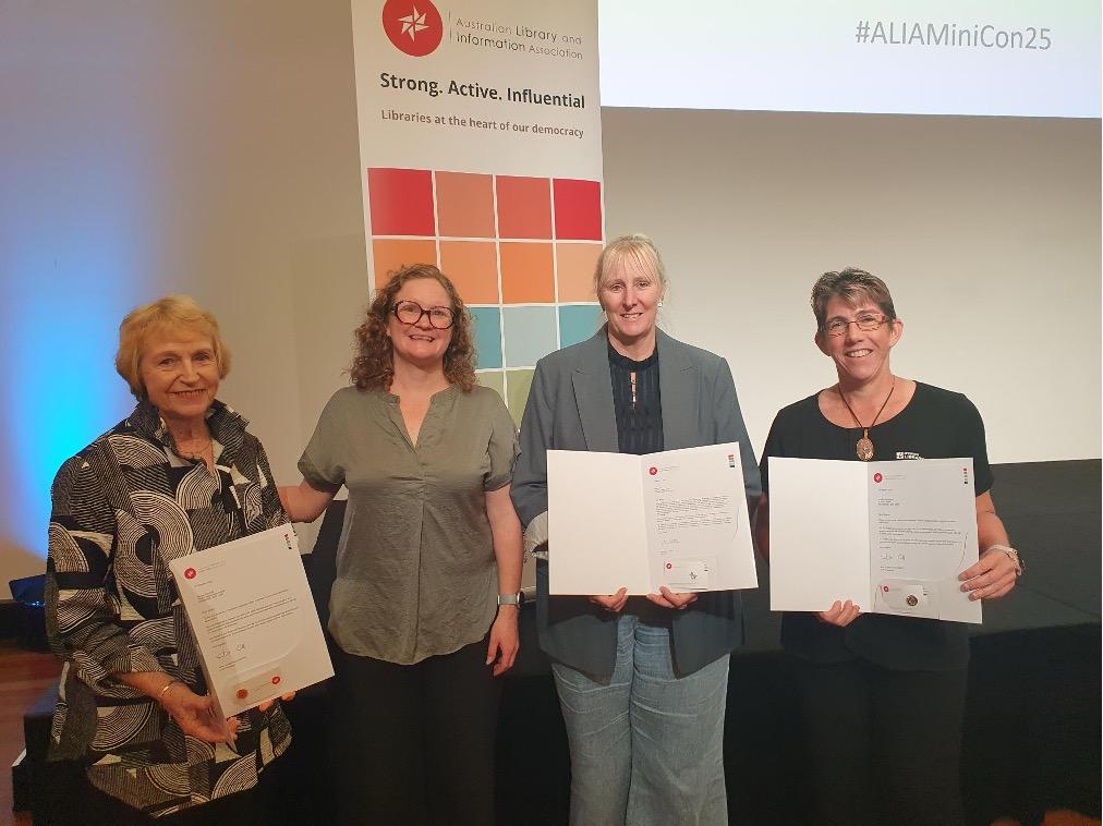Milestones and achievements celebrated in ALIA Queensland awards - ALIA