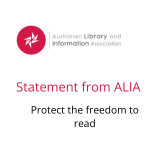 Protect the freedom to read - ALIA